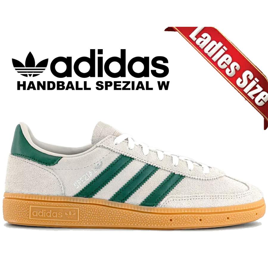 アディダス ハンドボール スペツィアル ウィメンズ アルミナ カレッジグリーン ガム adidas HANDBALL SPEZIAL W ...
