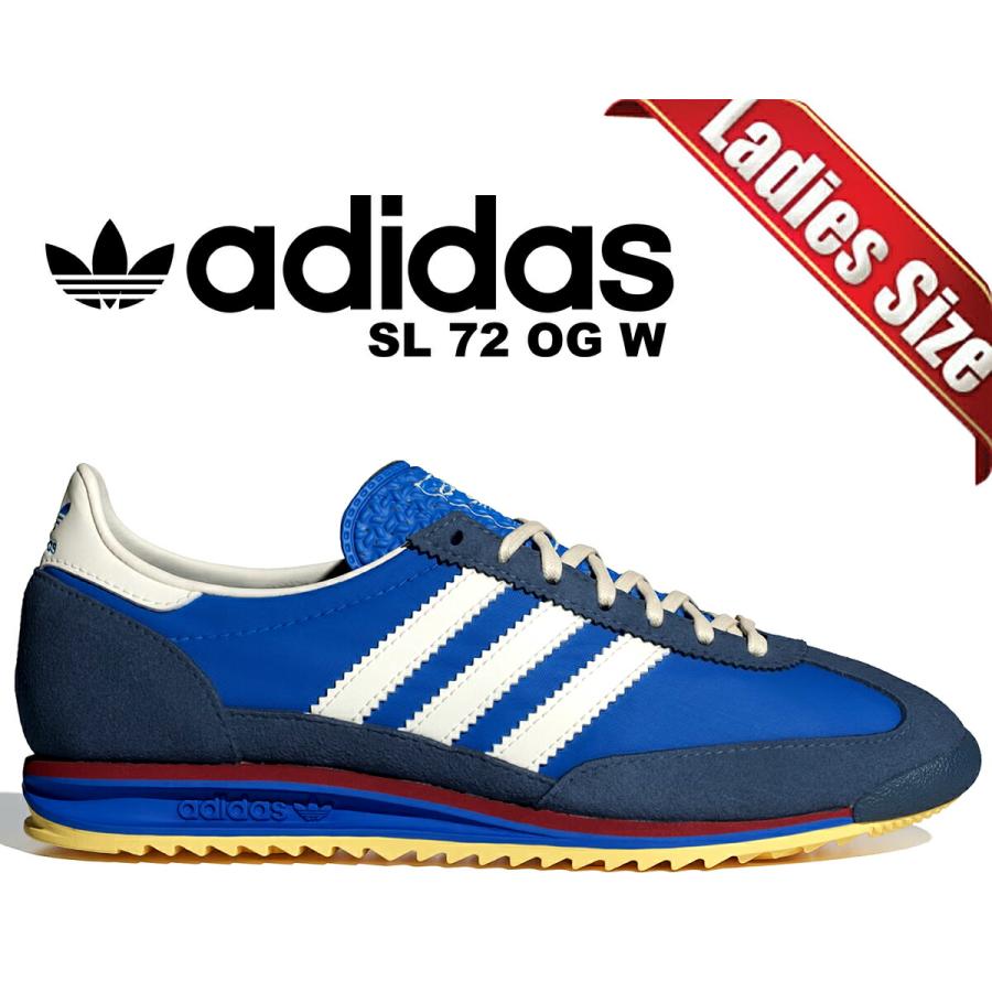 アディダス スーパーライト 72 OG ウィメンズ adidas SL 72 OG W BLUBIR/OWHITE/PRLOIN js0255 ...