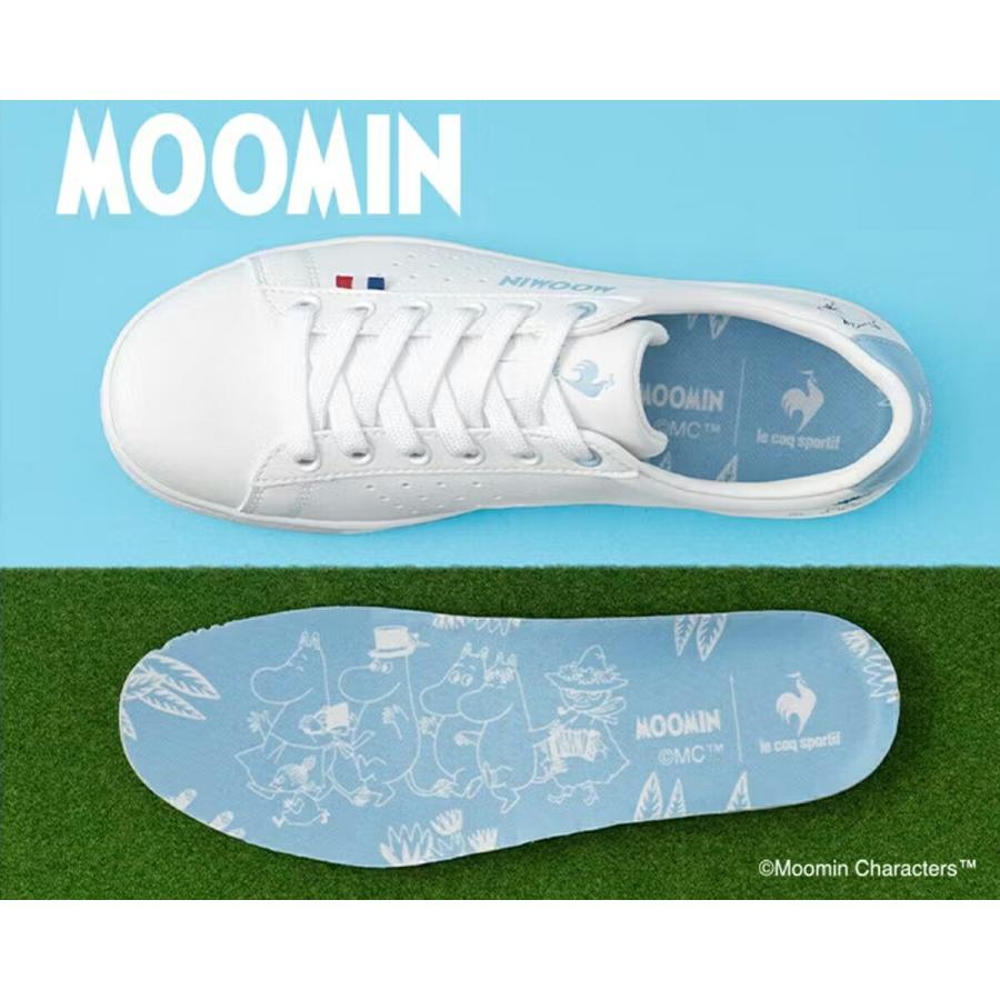 le coq sportif（ルコックスポルティフ） LA ローラン SL ムーミン ホワイト le coq sportif LA ...