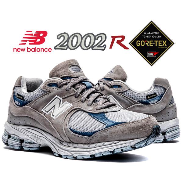 New Balance ニューバランス 2002RX NEW BALANCE M2002RXB GORE-TEX width D GREY BLUE グレー ブルー ゴアテックス スニーカー ...