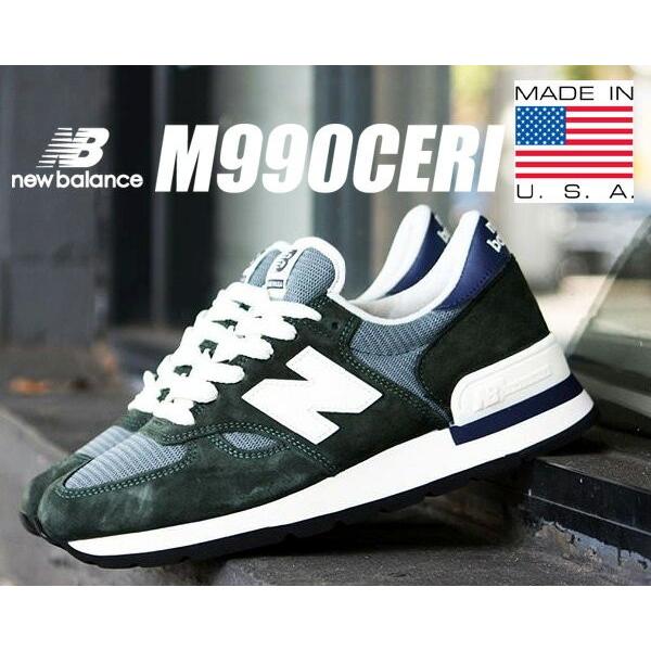 New Balance（ニューバランス） メンズ スニーカー 990 NEW BALANCE M990CERI MADE IN U.S.A ...