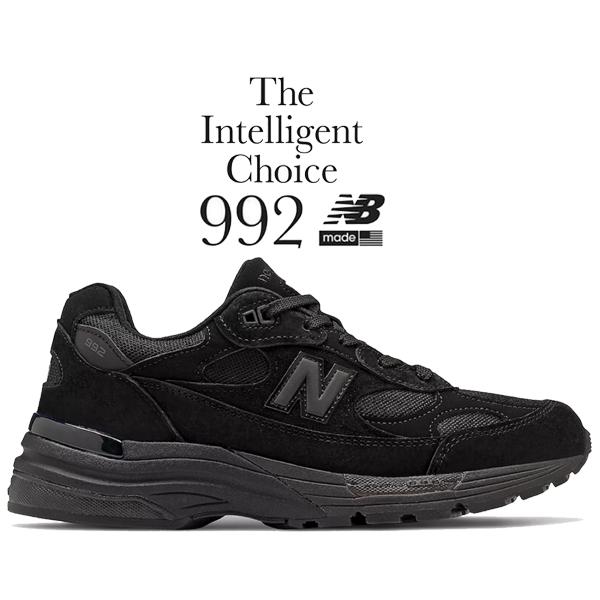 992シリーズ ニューバランス M992 NEW BALANCE M992EA MADE IN U.S.A. width: D BLACK スニーカー メンズ オールブラック 992 ウィズ ...