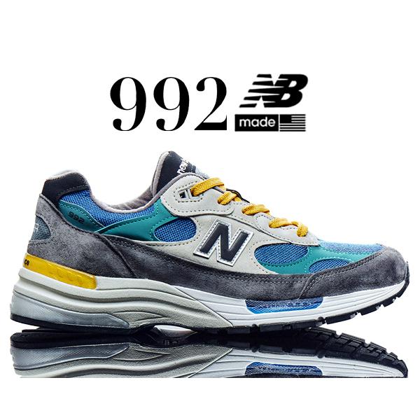992シリーズ ニューバランス M992 NEW BALANCE M992RR MADE IN U.S.A. width: D GRAY/GREEN メンズ スニーカー 992 ワイズ ...