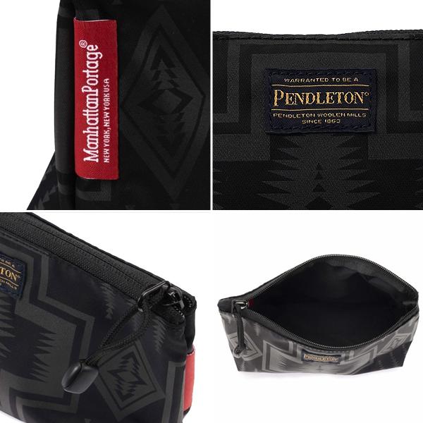 マンハッタンポーテージ ナイロンクラッチ ペンドルトン 2022 Manhattan Portage NYLON CLUTCH PENDLETON BLACK mp1020 ポーチ モバイル ...