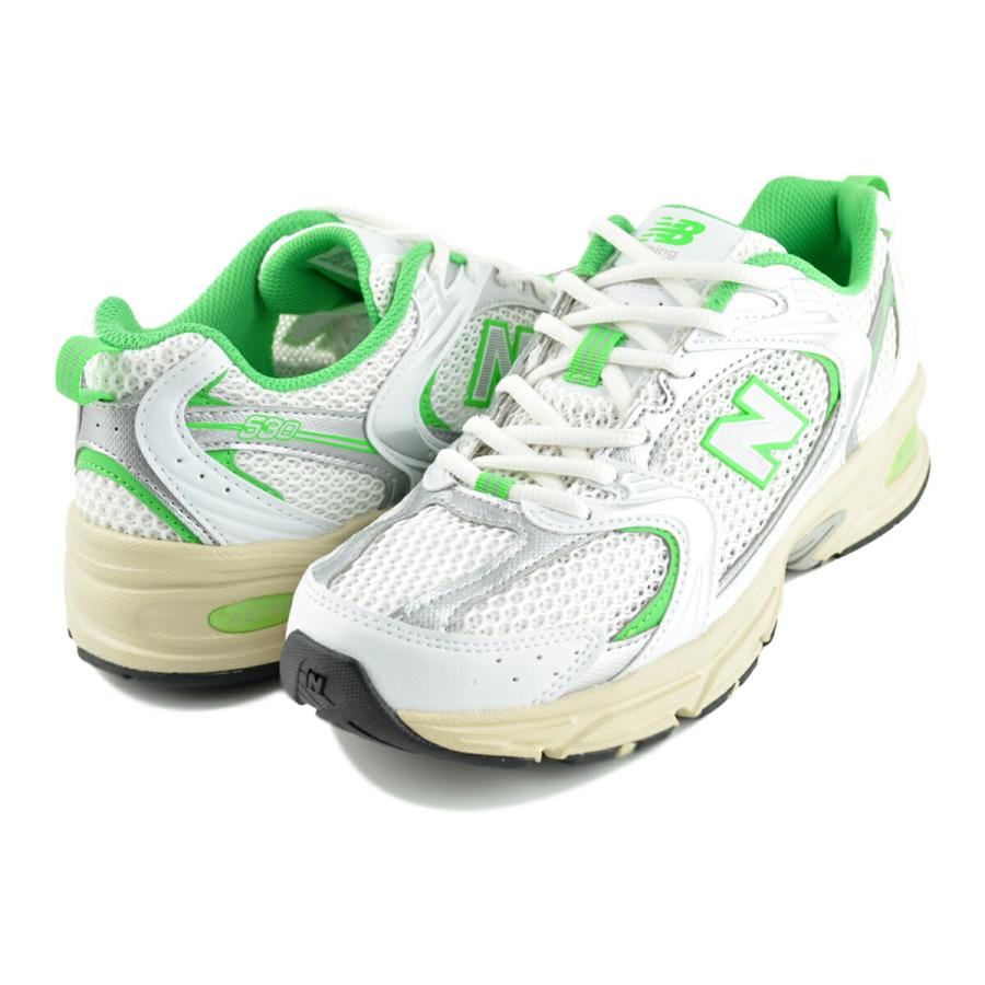 New Balance（ニューバランス） 530 ホワイト グリーン NEW BALANCE