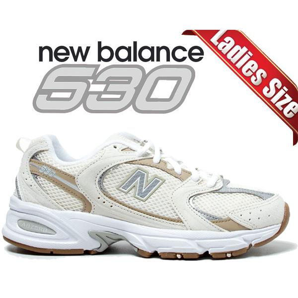 New Balance ニューバランス 530 NEW BALANCE MR530GB Brown Beige width D レディース ...
