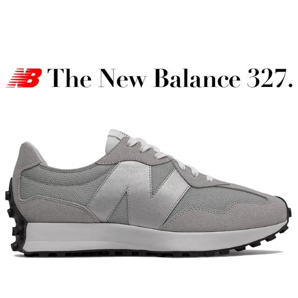 New Balance（ニューバランス） 327 NEW BALANCE MS327MA1 Width D GREY SILVER メンズ ...