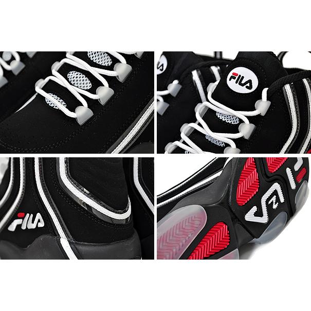 フィラ スタック 2 FILA STACK 2 BLACK/WHITE/RED mss23004-001 ジェリー・スタックハウス JERRY ...