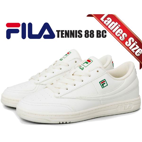 FILA（フィラ） テニス 88 BC FILA TENNIS 88 BC EGRET/RED/GREEN mss24035-320 オフ ...