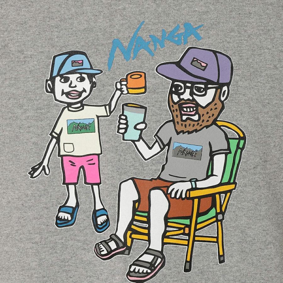 NANGA ナンガ × ウシオダヒロアキ エコ ハイブリッド Tシャツ FAM PT ECO HYBRID TEE(FAM PT) HIROAKI USHIODA n2500-1m021z ...