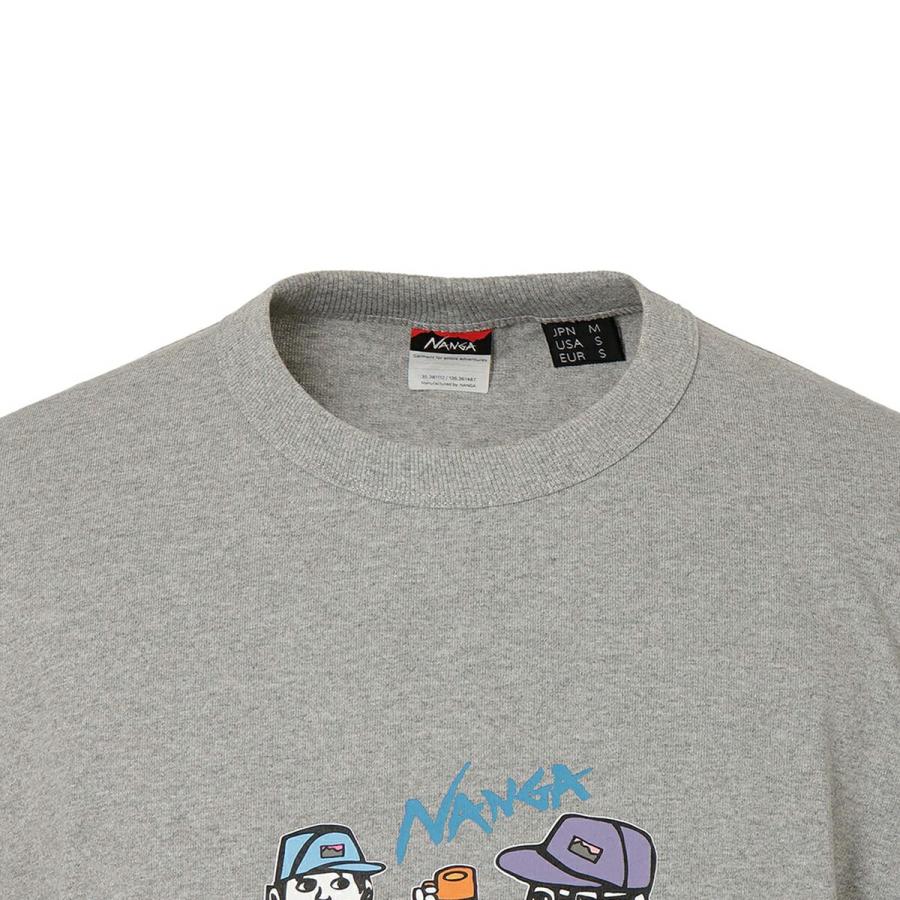 NANGA ナンガ × ウシオダヒロアキ エコ ハイブリッド Tシャツ FAM PT ECO HYBRID TEE(FAM PT) HIROAKI USHIODA n2500-1m021z ...