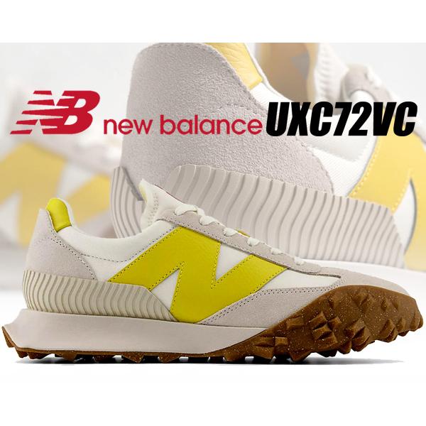 ニューバランス XC-72 NEW BALANCE UXC72VC width D WHITE/YELLOW ホワイト イエロー ガム ...