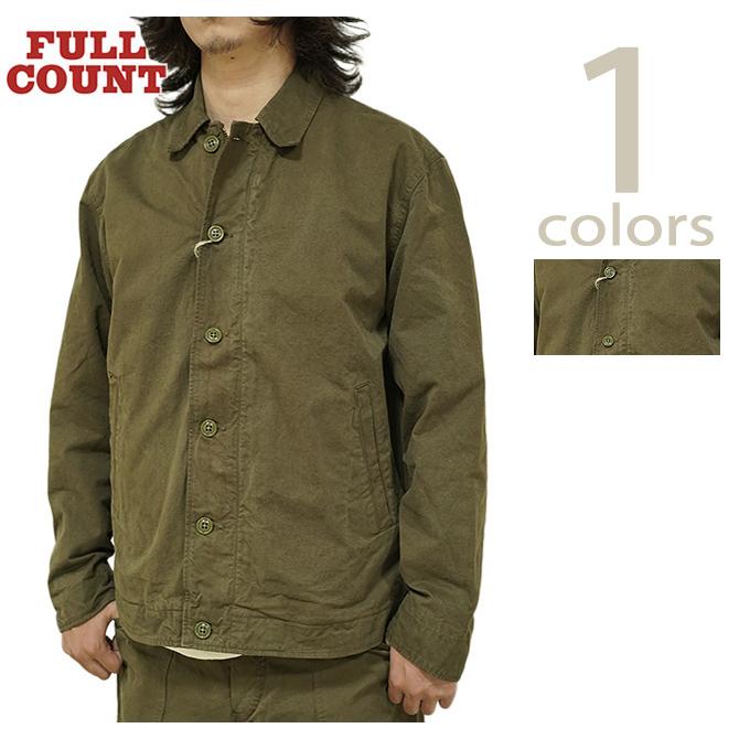 FULLCOUNT フルカウント 2034 Old Japanese Twill US Navy Utility Jacket OLIVE ...