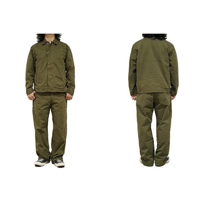 FULLCOUNT フルカウント 2034 Old Japanese Twill US Navy Utility Jacket OLIVE ...