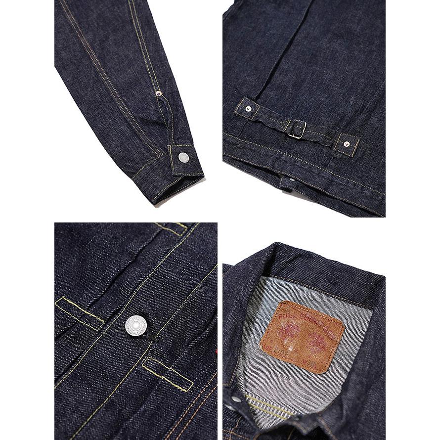 FULLCOUNT（フルカウント） 2107 13.7oz. 1st Type デニムジャケット Type 1 Denim Jacket ジージャン アメカジ メンズ : 2107 : Lua ...