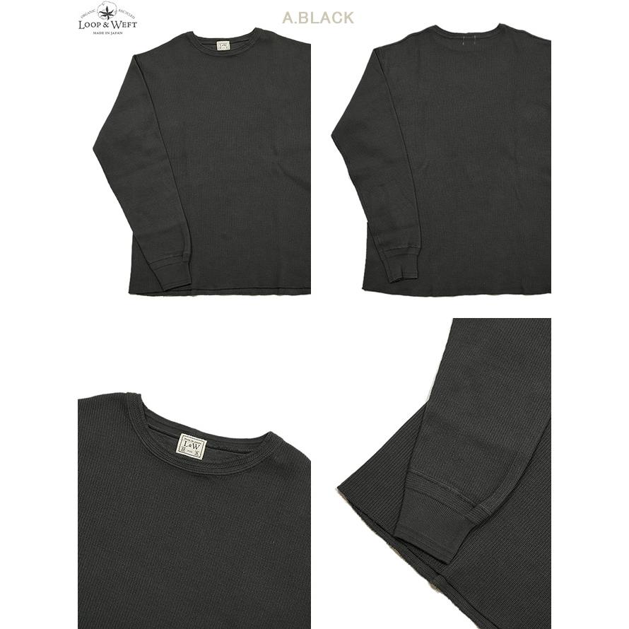 ループアンドウエフト Loop & Weft LRC1115 リブニットサーマル [ CLASSIC ROYAL RIB KNIT CREWNECK THERMAL ] サ… : Lua ...