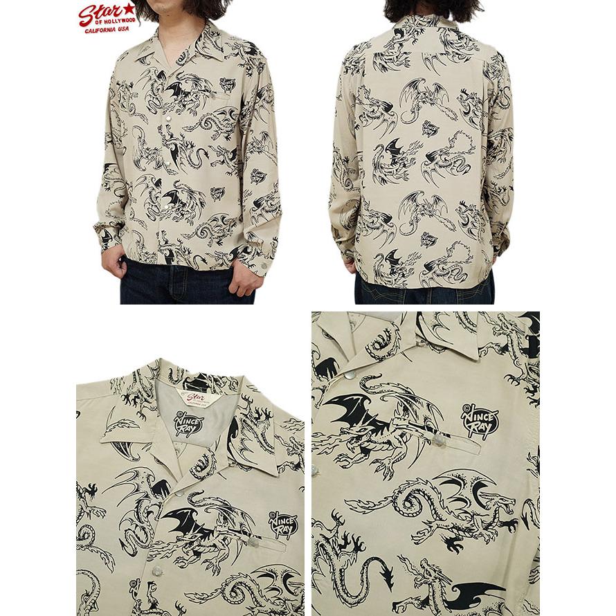 SUN SURF スターオブハリウッド × ヴィンスレイ STAR OF HOLLYWOOD VINCE RAY SH29308 L/S ...