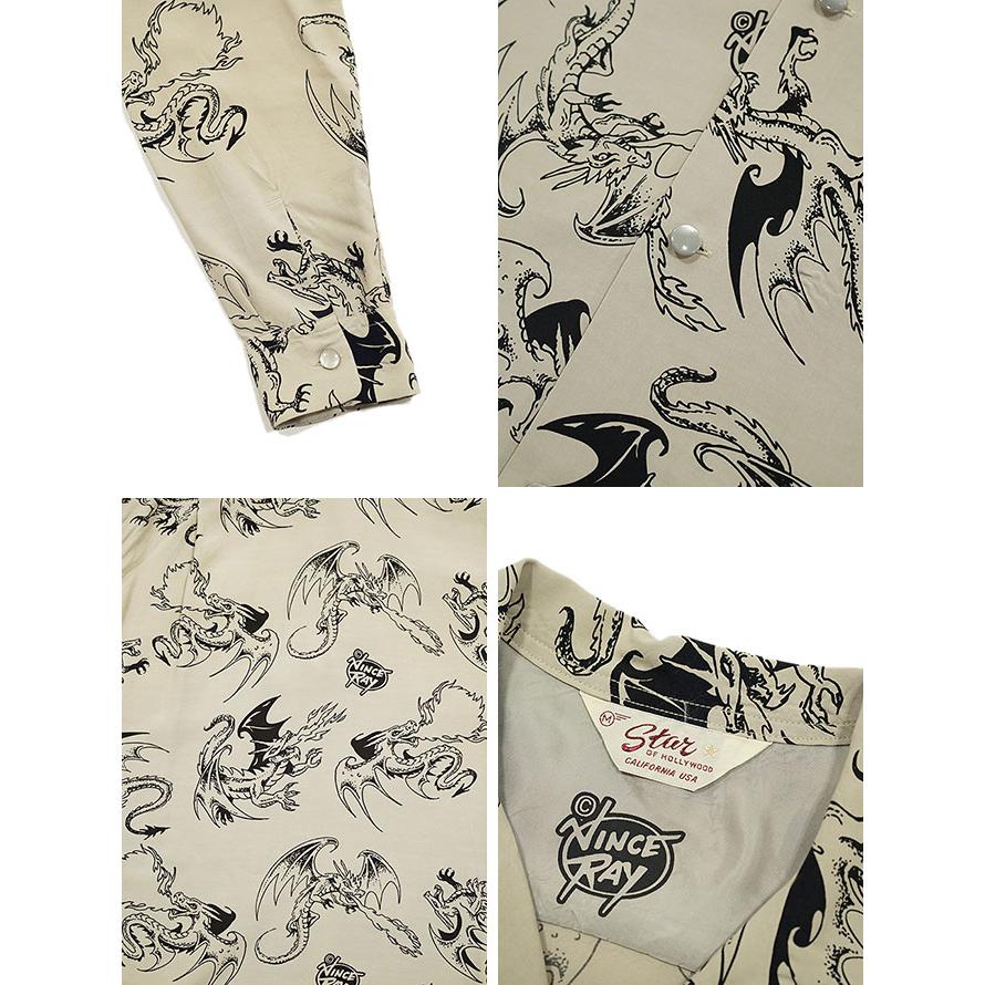 SUN SURF スターオブハリウッド × ヴィンスレイ STAR OF HOLLYWOOD VINCE RAY SH29308 L/S ...