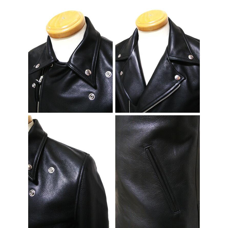 Y'2 LEATHER（ワイツーレザー） SR-38 ステアオイルダブルライダース 牛革 アメカジ メンズ レザージャケット : sr-38 : Lua Shopping - 通販 ...