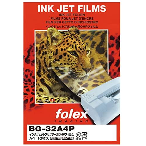 フォーレックス OHPフィルム A4 インクジェットプリンタ用 BG-32A4P 10枚入 : luanaショップ1号店 - 通販 - Yahoo!ショッピング
