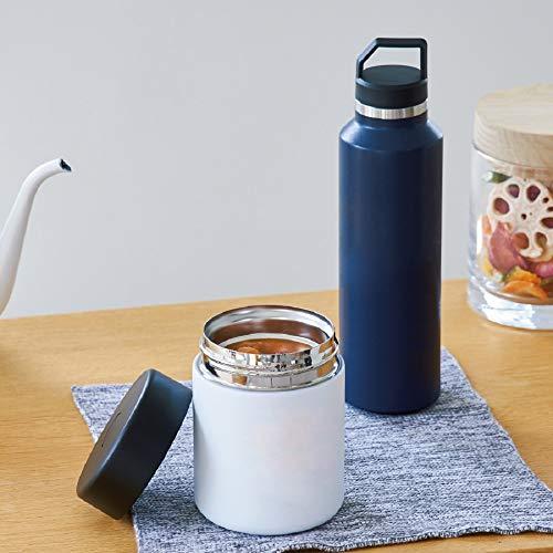 ゴーウェル(Gowell) Zalatto スープポット 真空断熱 スープジャー 保温 ステンレス フードポット 400ml レッド (メンズ : l81cc72a92f : luana ...