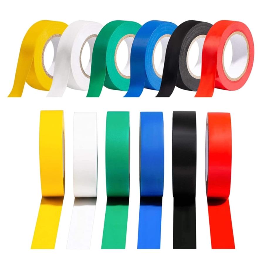 heizi 体育館 ライン マスキング テープ 赤 黒 白 耐水テープ 20mm 66m 車 多機能 カッティングシート (白) : luanaショップ1号店 - 通販 - Yahoo!ショッピング