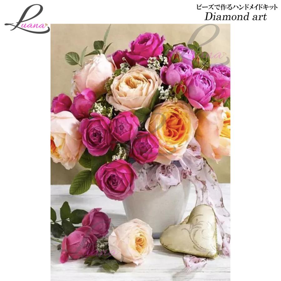 ダイヤモンドアート ダイヤモンドペインティング ハンドメイドキット モザイクアート 刺しゅう クロスステッチ 趣味 ビーズ 花 プレゼント 手芸 :dia-2268-A4:ダイヤモンドアート ...