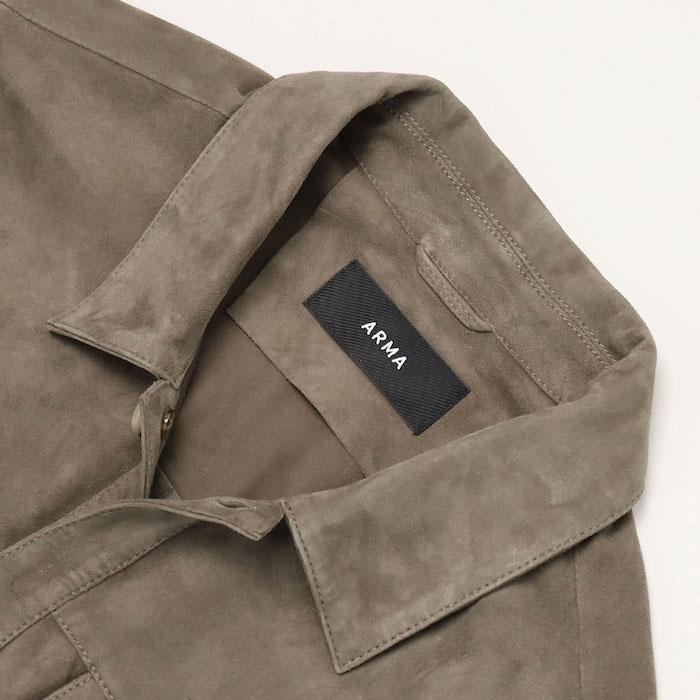 アルマ / ARMA DEX レザーシャツアウター ゴートスエード 返品・交換不可 : luccicare - 通販 - Yahoo!ショッピング