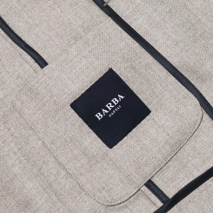 BARBA バルバ / シャツジャケット ロロピアーナ Loro Piana カシミヤウールフランネル 返品・交換不可 : luccicare - 通販 - Yahoo!ショッピング