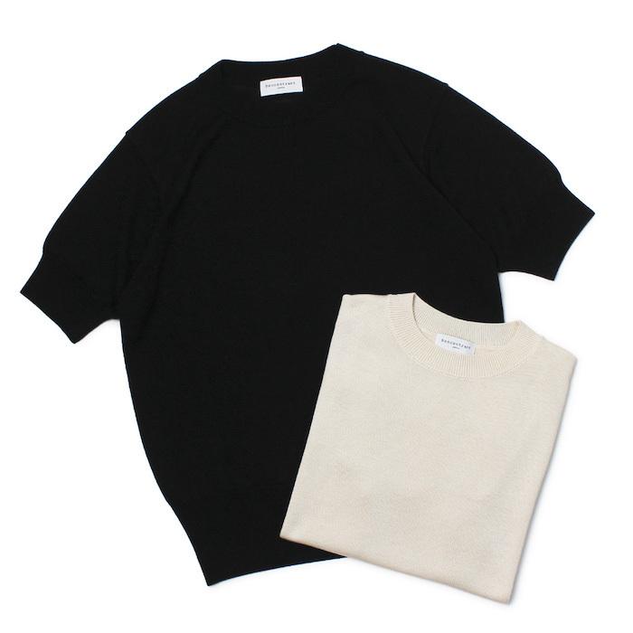 レンコントラント / Rencontrant クルーネック ニット ショートスリーブ ウォッシャブル シルク 返品・交換不可 : luccicare - 通販 - Yahoo!ショッピング