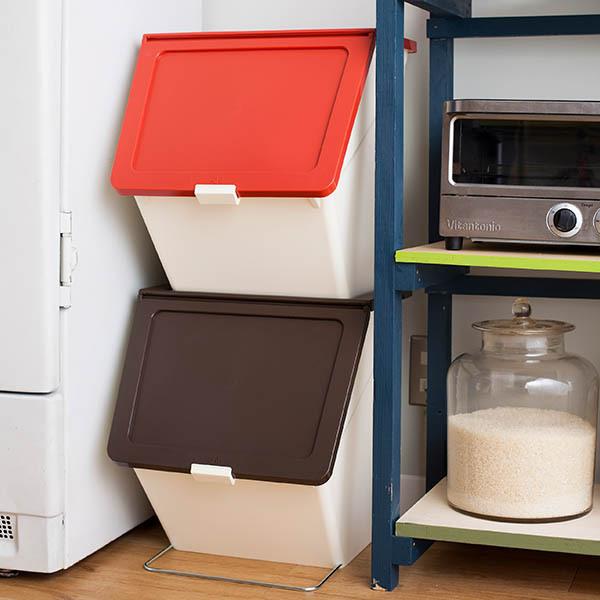 pelican garbee（stacksto.） ごみ箱 ゴミ箱 ペリカン ガービー 38L ふた付き 分別 45L対応 スタッキング ダストボックス スタックストー stacksto ...