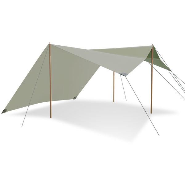 タトンカ Tatonka タープ Tarp 1TC 425×445cm ポリコットン 撥水 遮光 2465 サンドベージュ キャンプ :TTK-0004-000:Lucida - 通販 ...
