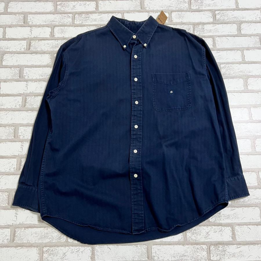 CHAPS チャップス ラルフローレン 無地シャツ 長袖 古着 紺 ネイビー L サイズ RALPH LAUREN : Lucido Bell - 通販 - Yahoo!ショッピング