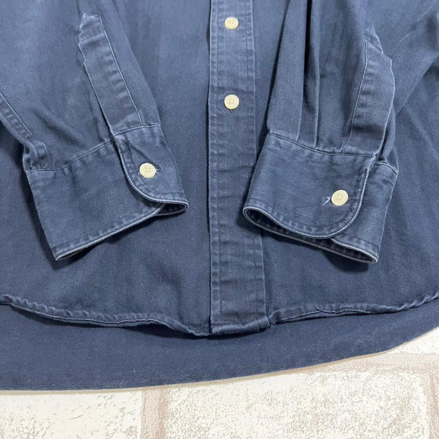 CHAPS チャップス ラルフローレン 無地シャツ 長袖 古着 紺 ネイビー L サイズ RALPH LAUREN : Lucido Bell - 通販 - Yahoo!ショッピング