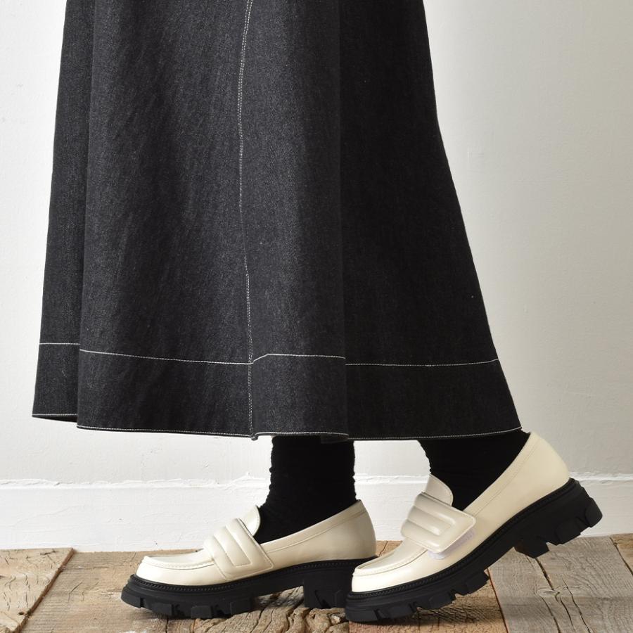 SVEC ローファー レディース 厚底 ベルクロ 歩きやすい 疲れにくい 履きやすい おしゃれ オックスフォードシューズ カジュアルシューズ スリッポン : TTCLUB ヤフーショッピング店 ...