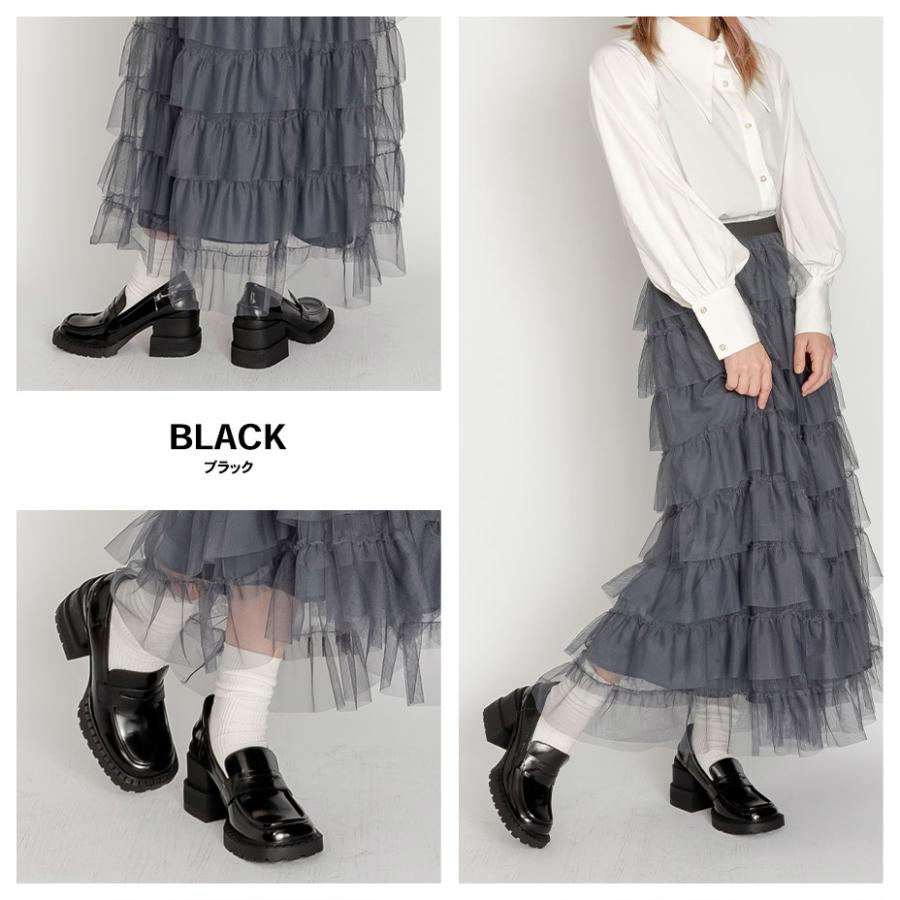 SVEC ローファー レディース 厚底 8cm パンプス 歩きやすい 美脚 太ヒール 厚底ローファー チャンキーヒール 通勤 ハイヒール ヒール カジュアルシューズ 黒 ブラック ...