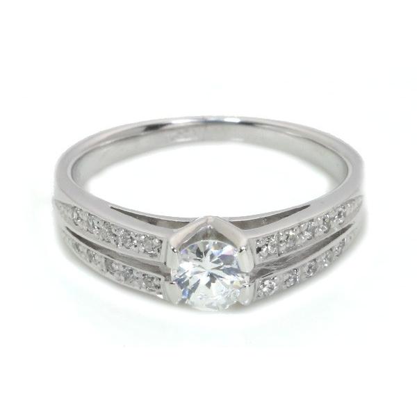 ダイヤモンド（空枠） 0.3 （±0.05ct可）ct用 リング 指輪 枠 K18 PT900 18金 プラチナ900 リフォーム/1年保証/ラックジュエル luckjewel ...