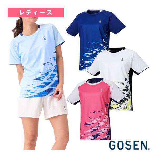 GOSEN ゴーセン テニスウェア『レディース』 ゲームシャツ レディース T2443 : テニス・バドミントン Luckpiece - 通販 - Yahoo!ショッピング