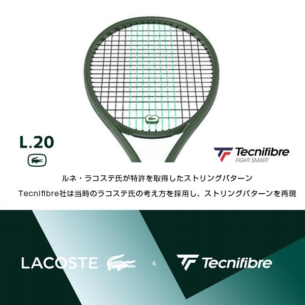 LACOSTE ラコステ テニスラケット L.20L/Lacoste Racket/275g/ラコステ ラケット『TFRL20L』 : テニス・バドミントン Luckpiece - 通販 ...