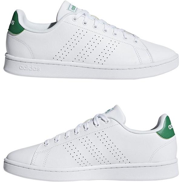 adidas（アディダス） アドバンコート ADVANCOURT LEA M F36423 F36424 ホワイト 白 : ラックスポーツ ...