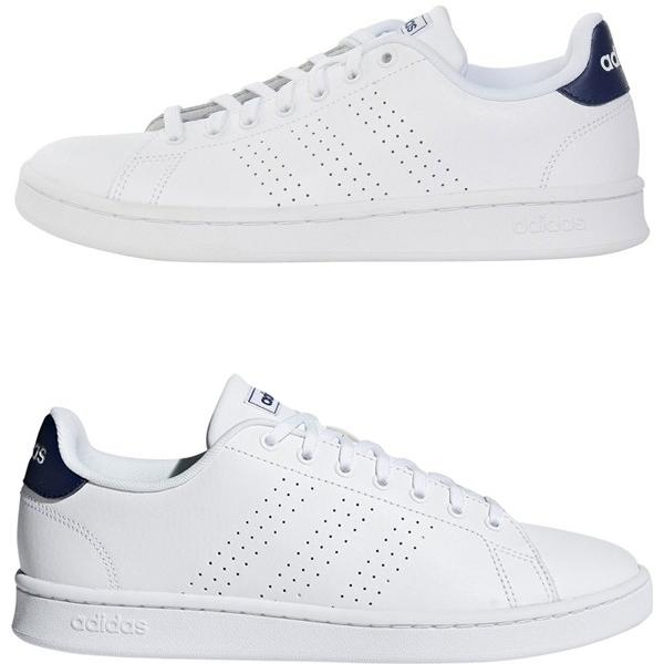 adidas（アディダス） アドバンコート ADVANCOURT LEA M F36423 F36424 ホワイト 白 : ラックスポーツ ...
