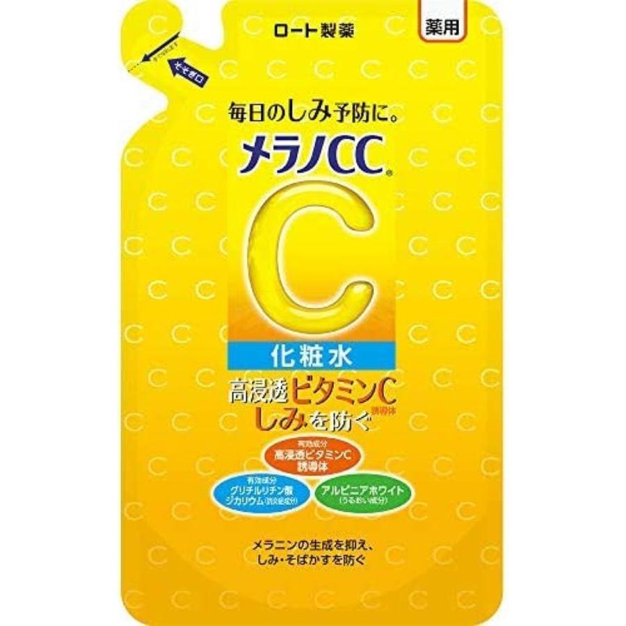 ロート製薬 メラノCC 薬用 しみ対策 美白 化粧水 つめかえ用 170mL 2点セット 医薬部外品 ROHTO : ラッキーラックヤフー店 - 通販 - Yahoo!ショッピング