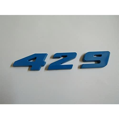 【並行輸入品】BLUE 429 ENGINE ID EMBLEMS SET OF 3 NUMBERS : LuckyStrike - 通販 ...