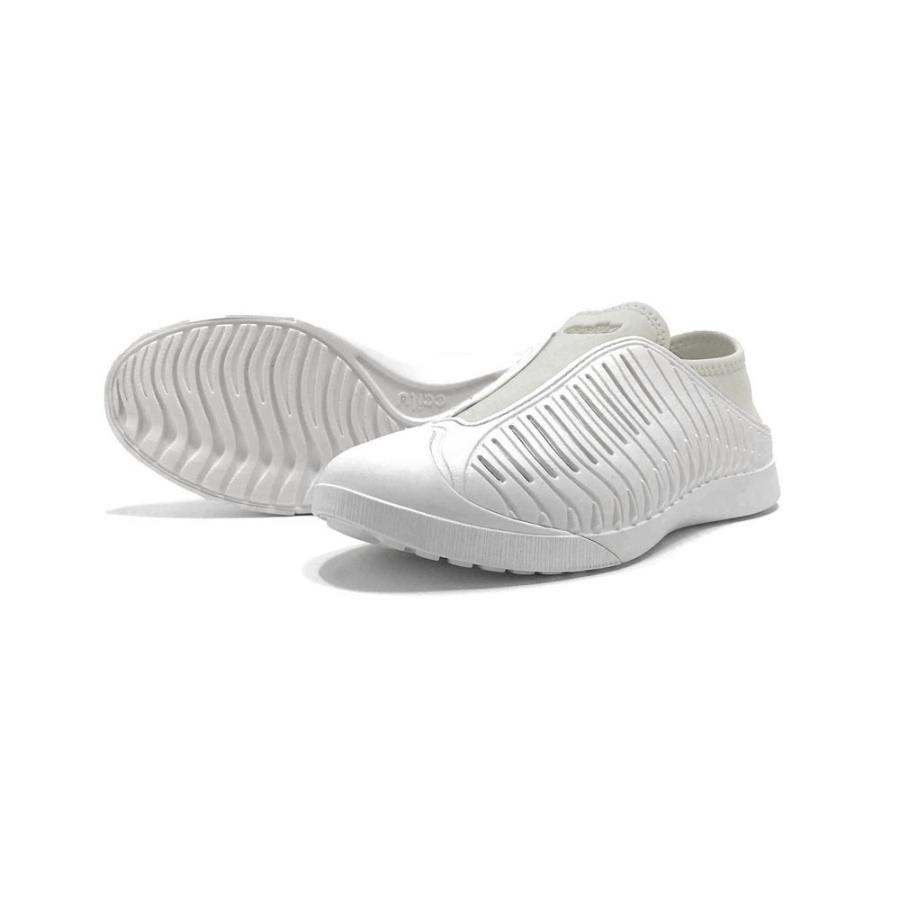 WHITE 25.5cm チル ccilu マリンシューズ メンズ 通販 レディース 2WAY 軽量 サンダル スリッポン オフィスシューズ オフィス コン : BACKYARD FAMILY ...