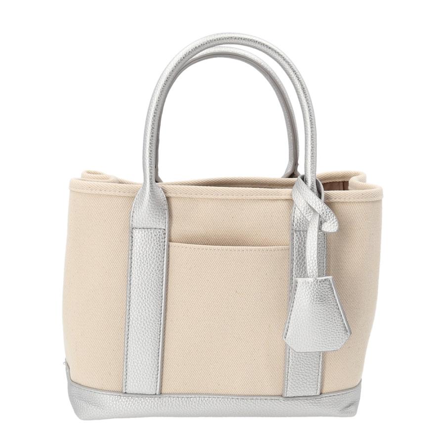 ☆ シルバー ☆ cache cache カシュカシュ ショルダー付きキャンバストート小 カシュカシュ トートバッグ cache cache 78390 レディース :cache78390 ...