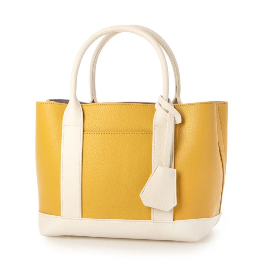 ☆ イエローミックス ☆ cache cache カシュカシュ ショルダー付きパーテーショントート カシュカシュ トートバッグ cache cache 79280 :cache79280 ...