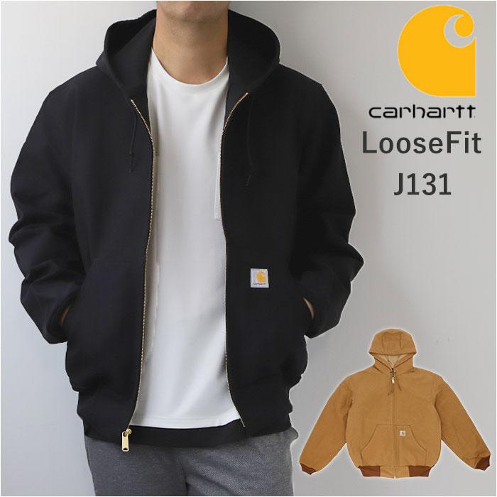 BLK.Black Mサイズ carhartt カーハート LooseFit ダックアクティブジャケット J131 アクティブ ジャケット : BACKYARD FAMILY 雑貨タウン ...