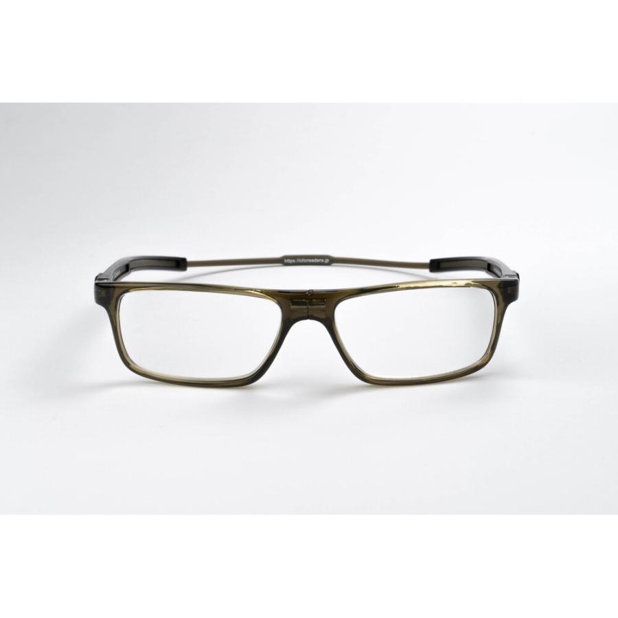 ☆ オリーブ ☆ 度数+1.50 ☆ クリック チューブ クリックリーダー チューブ clicチューブ Clic readers TUBE 首掛け 老眼鏡 マグネット : clictube ...