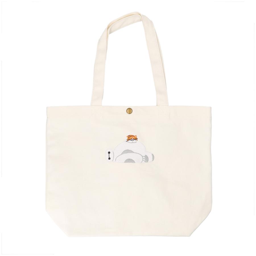 ☆ ベイマックス＆モチ キャラクターコントラリーバッグ トートバッグ キャラクター トートバック トート 手提げ 手提げバッグ ...