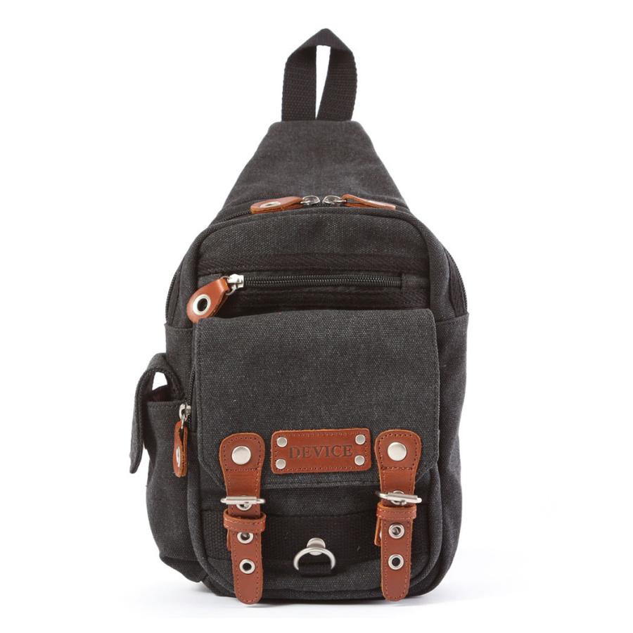 2.ブラック キャンバー DEVICE ボディバッグ ボディバック デバイス dbh30028 メンズ ワンショルダー : BACKYARD FAMILY 雑貨タウン - 通販 - Yahoo ...